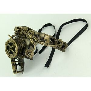 KBW | Accessories | Metallic Gold Spiked Steampunk Phantom Adult ...